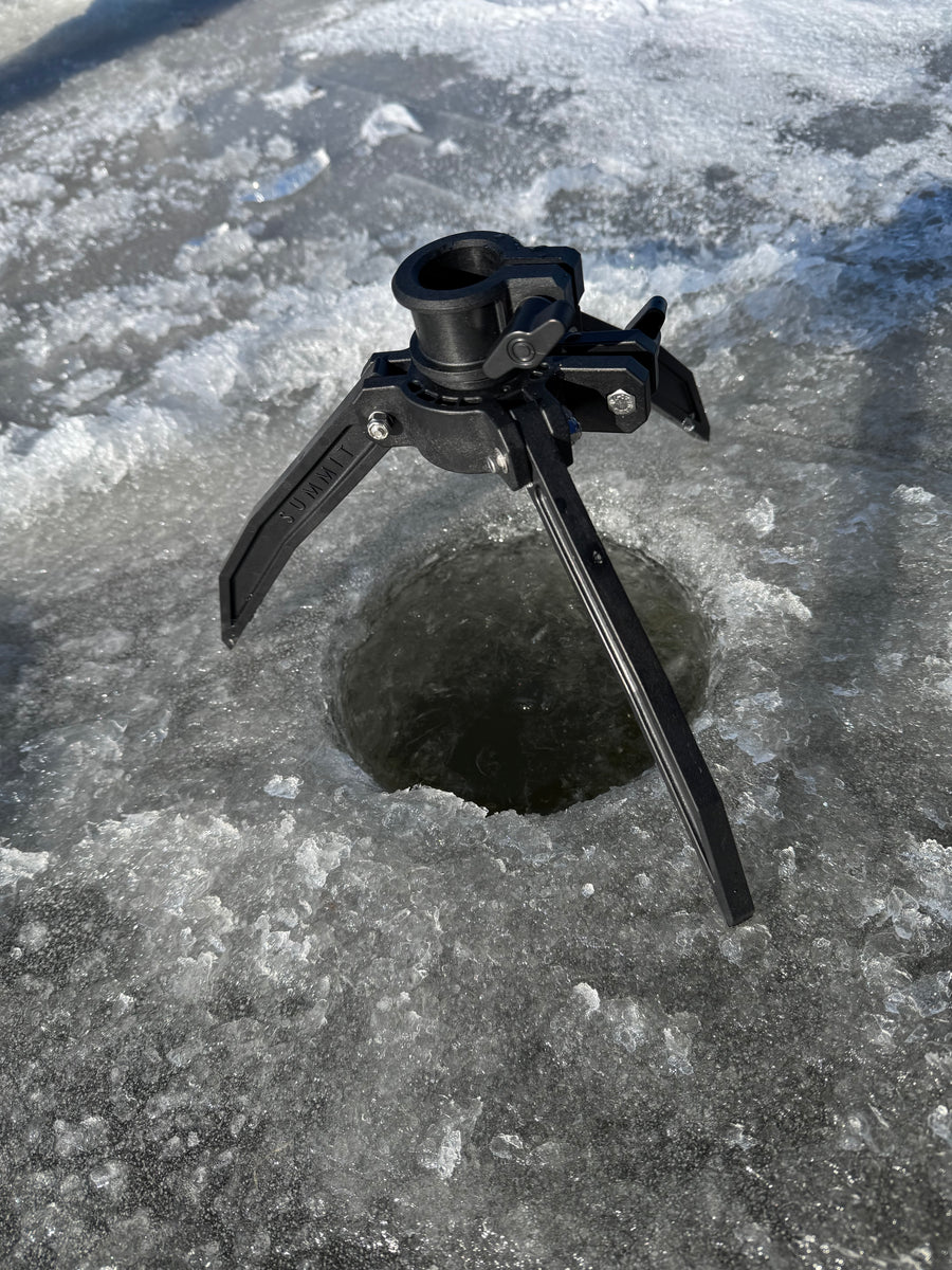 Injection Molded Ice Mount Tripod – Summit Fishing Equipment
