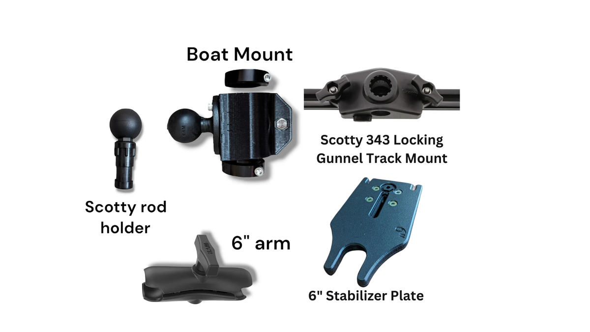 90 Degree Scotty Mount KIT – Summit Fishing Equipment
