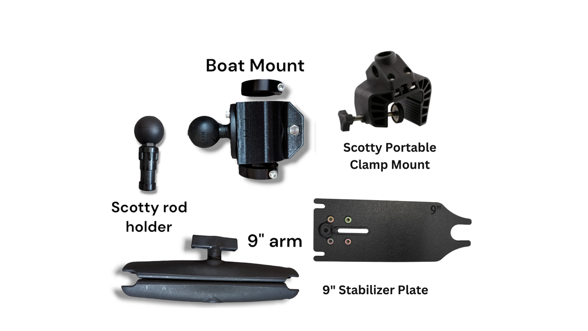 Scotty Portable Mount KIT – Summit Fishing Equipment
